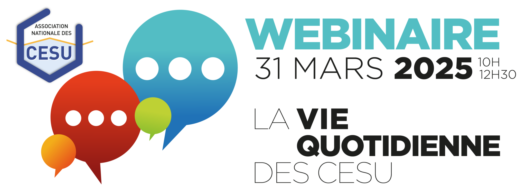 Webinaire 2025 - Colloques et journées des CESU